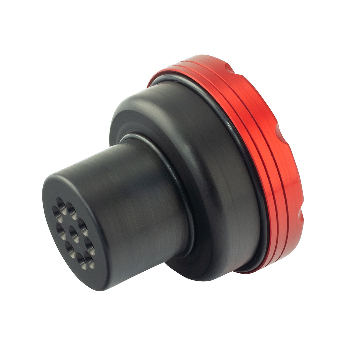 Astro Essentials Dual-Fit Desiccant Cap Red | First Light Optics